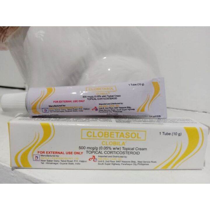 Clobila Clobetasol 500mcg/gCream10gEczema/PsoriasisCream | Lazada PH