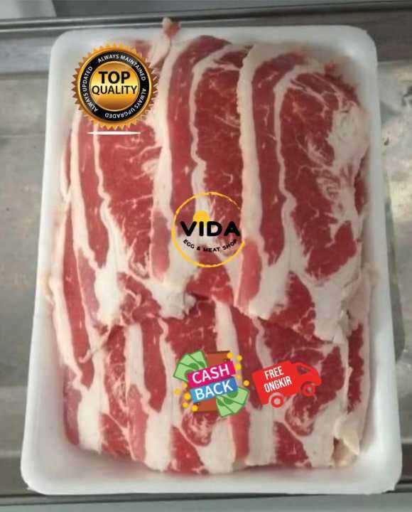Aus Shortplate Beef Slice PREMIUM-250gr | Lazada Indonesia