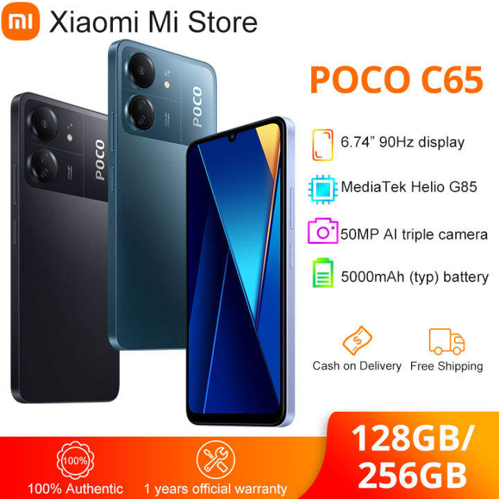 【New Arrial】POCO C65 Global Version 6GB 128GB/8GB 256GB MediaTek Helio G85 6.74" 90Hz Display ...