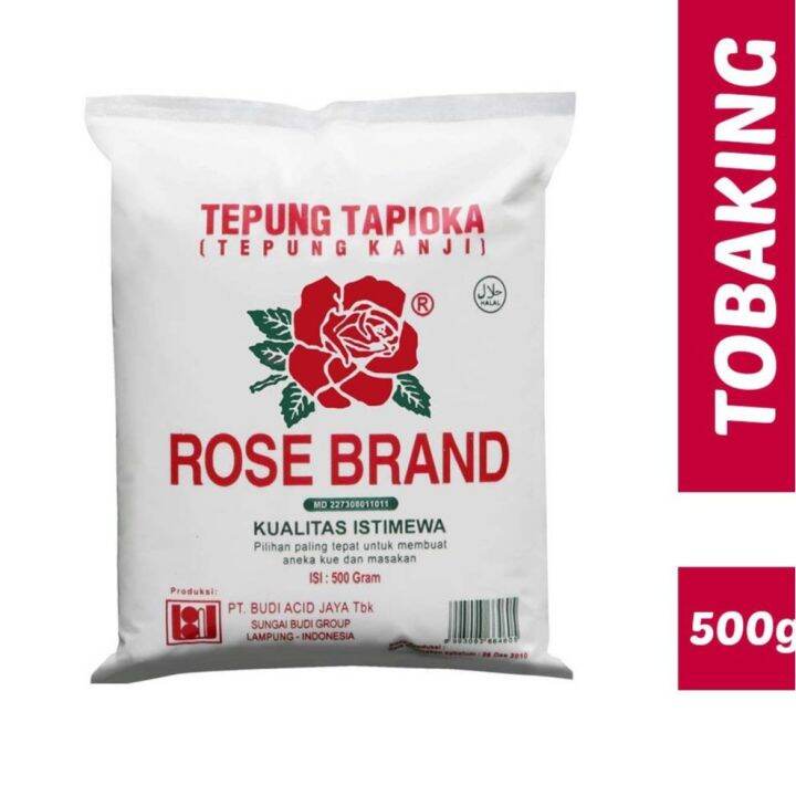 Tepung Tapioka Kanji Rose brand Rosebrand 500gr | Lazada Indonesia