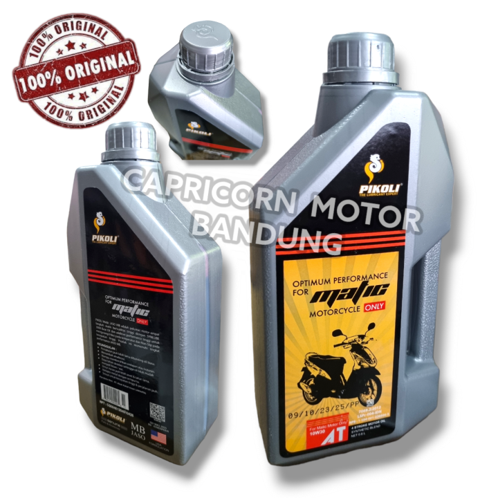 PIKOLI MATIC SAE 10W 30 JASO MB Oli Motor Matic 800ml | Lazada Indonesia