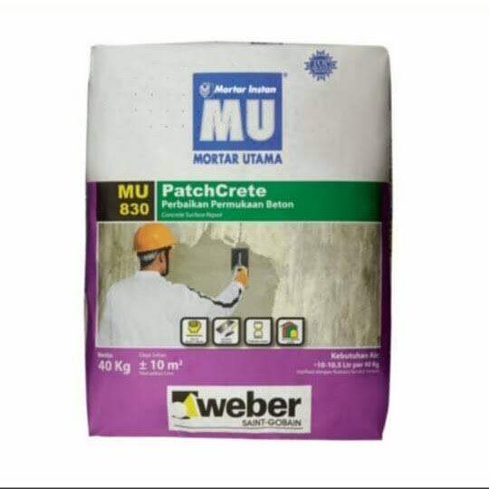 MU 830 PatchCrete Mortar Utama | Lazada Indonesia