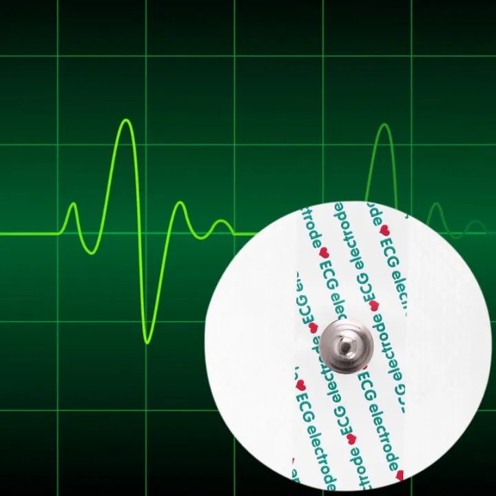 ECG Electrode Patch for Electrocardiograph Fittings Lead Wire ECG ...