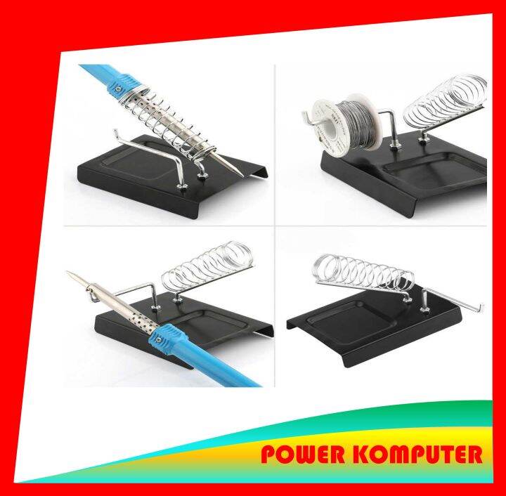 DIYFIX Dudukan Solder Kawat Las Sponge Soldering Iron Stand Holder ...