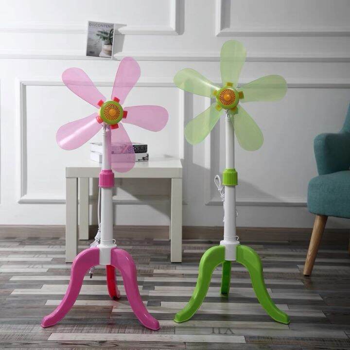 Set With A Box Tripod Stand Fan 5 blade Electric Cooler Fan Good ...
