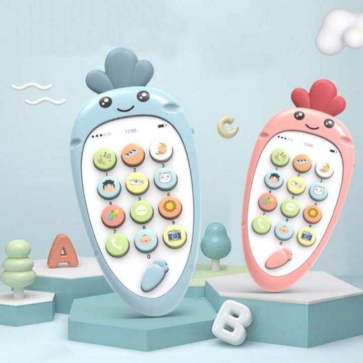 Handphone Wortel - Mainan HP Musik Mini | Lazada Indonesia