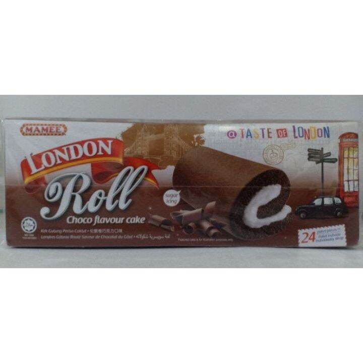 Mamee London Swiss roll cake 20pcs | Lazada