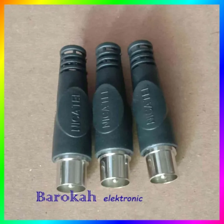 Jack Male Antena Tv NICATEL Original Colokan Anten Digital Receiver ...