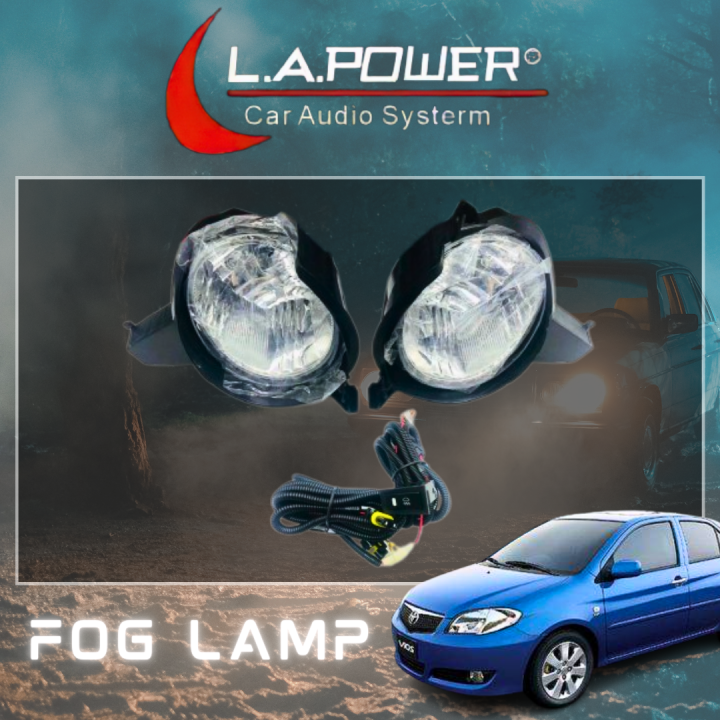 TOYOTA VIOS NCP42 2006-2019 FOG LAMP FOG LIGHT FULL SET | Lazada