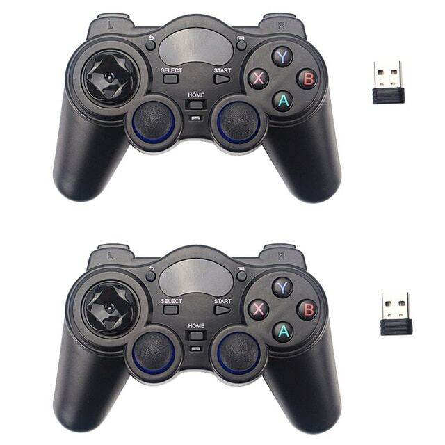 2.4g Wireless Game Controller Joystick Gamepad With Usb Receiver For ...