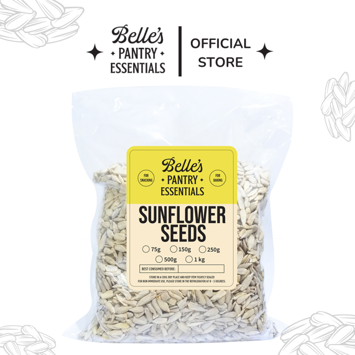 Belle's Sunflower Seeds 250g to 1kg | Lazada PH