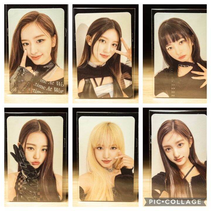[ON-HAND] IVE Photocard ID Message Card Yujin Gaeul Wonyoung Rei Liz ...
