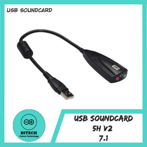 Soundcard USB 5H V2 External Sound Card Virtual 7.1 Surround Sound | Lazada Indonesia
