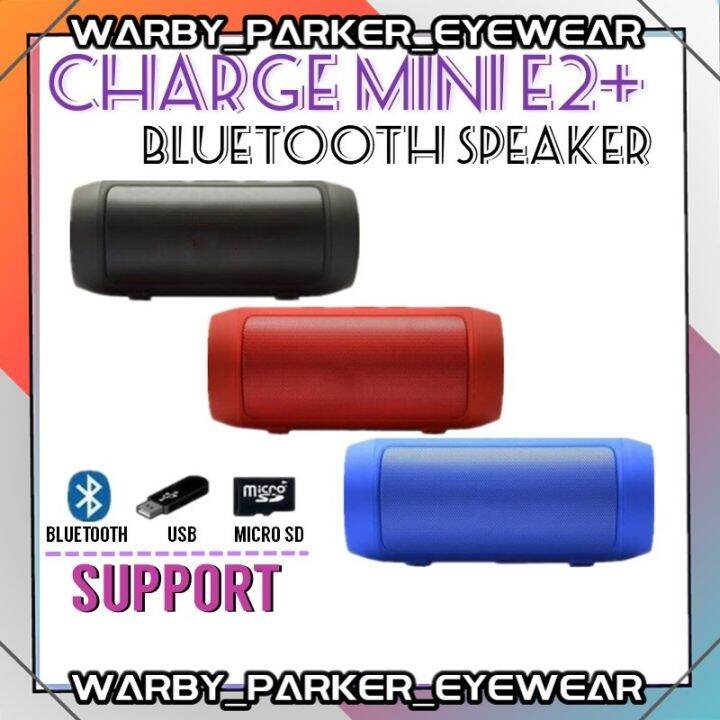 Charge Mini E2+ Bluetooth Speaker Splash Proof Portable Wireless Mini ...
