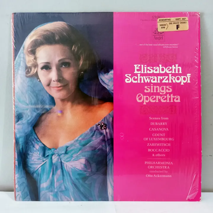 Elisabeth Schwarzkopf - Elisabeth Schwarzkopf Sings Operetta - Vinyl ...