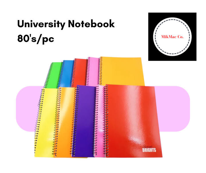 University Notebook 80's/pc Big Notebook | Lazada PH