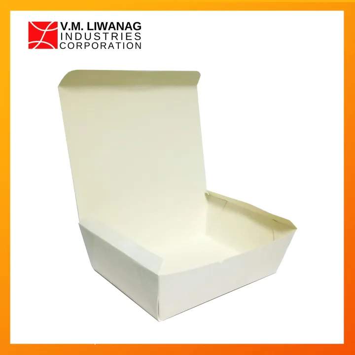 Paper Chicken Box 3 (paper food box) 100pcs/pack | Lazada PH