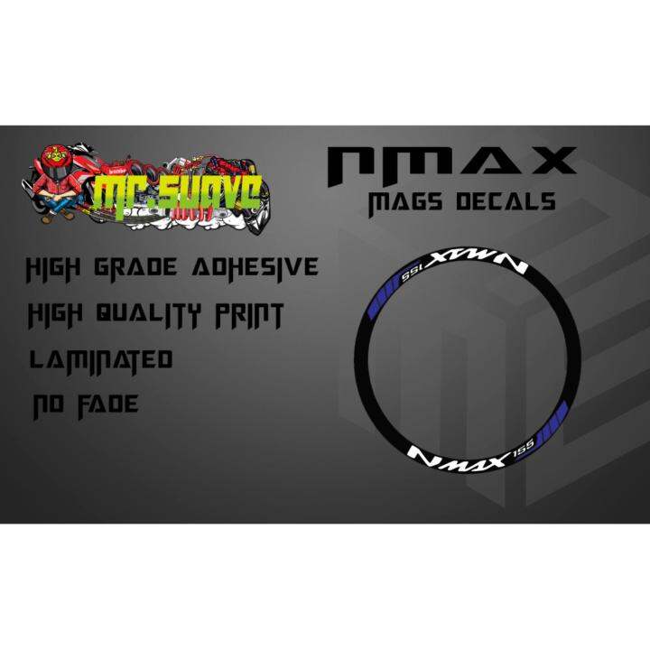 Nmax Mags Decals V2 (Blue) | Lazada PH