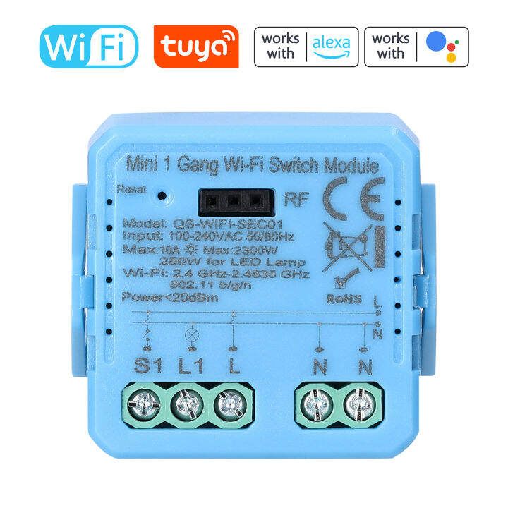 Tuya ZigBee Push Button Normal Switch Module Home Electrical Appliance ...