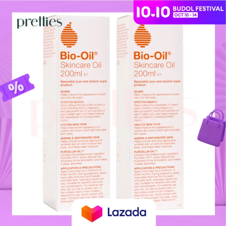 Bio oil PurCellin Oil 200ml x2 (New Version) | Lazada PH