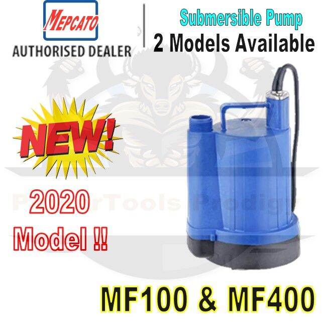 MEPCATO SUBMERSIBLE PUMP/ WATER PUMP/ AUTO WATER PUMP/ LOW LEVEL SUBMERSIBLE PUMP/ MF100 AND ...