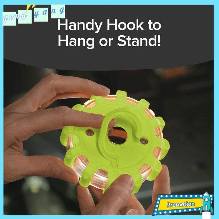 GONGYANG Vehicle Disc 9 Flashing Modes Camping Flashing Warning Lights ...