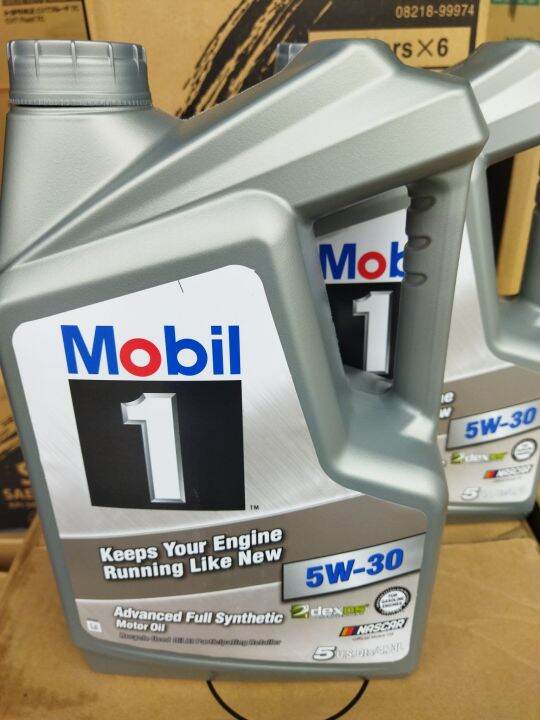 MOBIL 1 5W-30 (5L) ADVANCED FULLY SYNTHETIC MOTOR OIL(for gasoline ...