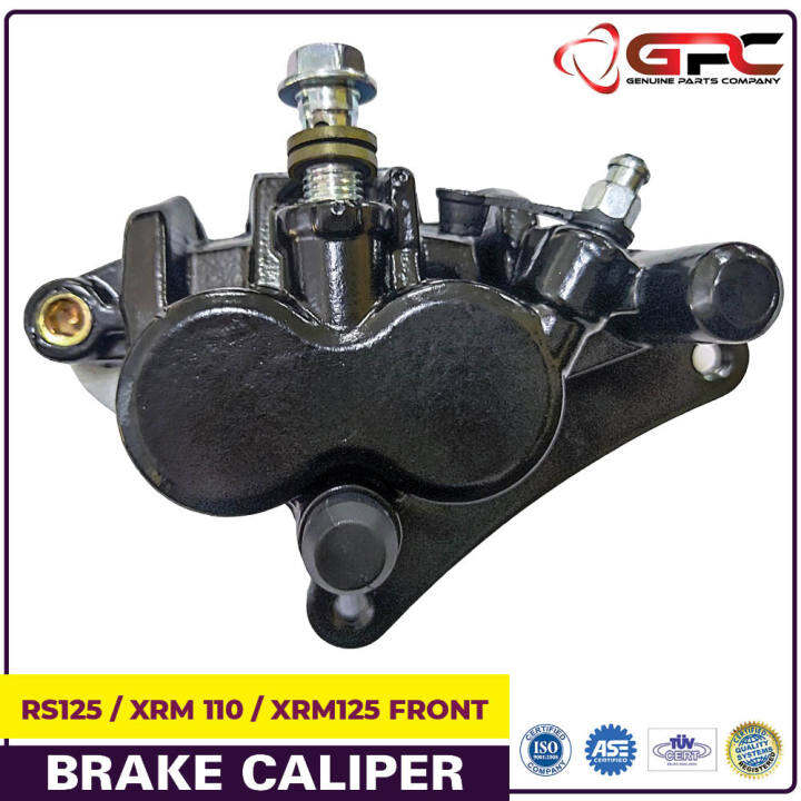 GPC RS125 / XRM 110 / XRM125 FRONT Brake Caliper w/ Brake Disc Pad Assy ...
