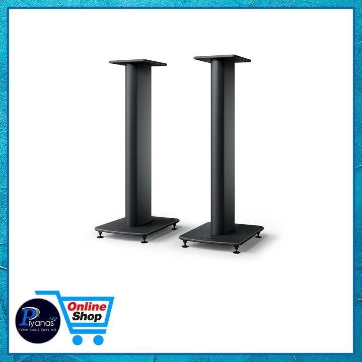 KEF : PERFORMANCE S2 SPEAKER STAND (BLACK)/(WHITE)/(TITANIUM) Speaker ...