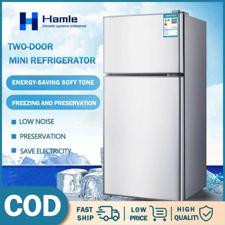 Hamle Mini Refrigerator With Freezer 145L For Room Frost Fridge Save ...