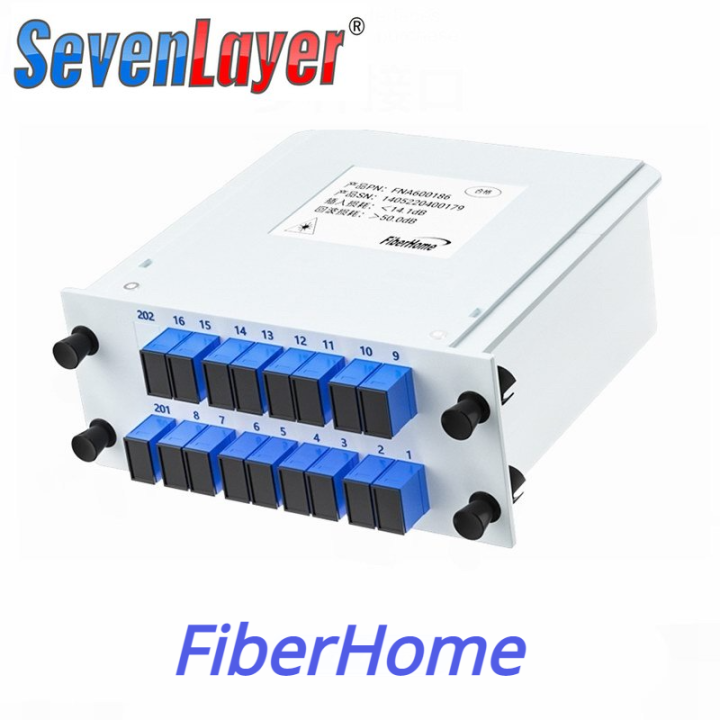 1:16 Fiber Optic PLC Cassette Splitter Box / Fiberhome FTTH Splitter ...