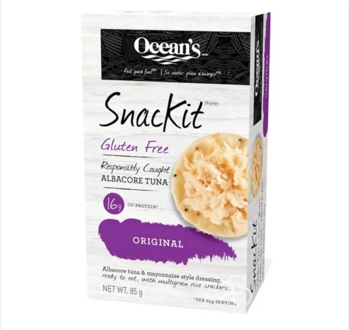 Ocean's Gluten Free Albacore Tuna SnacKit 86g | Lazada PH