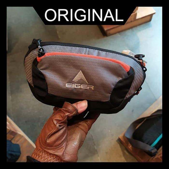 Tas Pinggang Eiger Z-waist Bag Medium 1F Sling Bag Black Hitam 91000 5229 Bagus Cowok Bandung ...