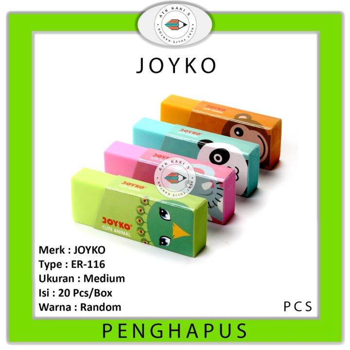 JOYKO - Eraser Cute Animal ER-116 - PCS | Lazada Indonesia