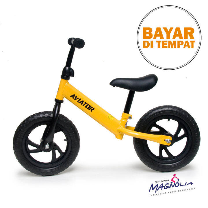 Sepeda Balance Bike Sepeda Balance Anak untuk Belajar Bersepeda umur 1 ...