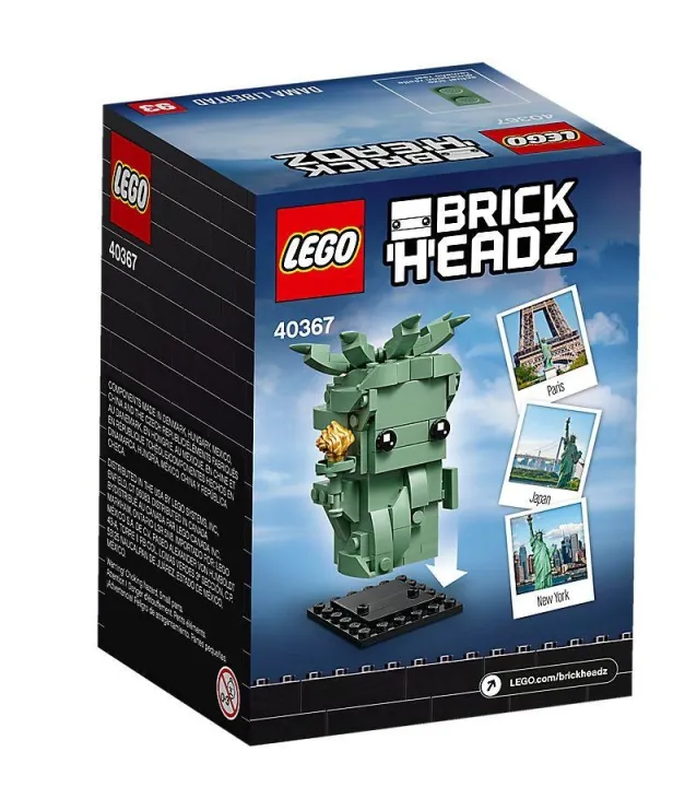 [BrickStory] LEGO BRICKHEADZ LADY LIBERTY (40367) | Lazada