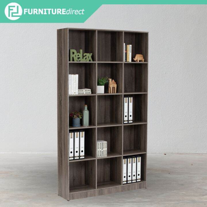 Furniture Direct book shelf rack rak buku cabinet EECO 15 compartment ...