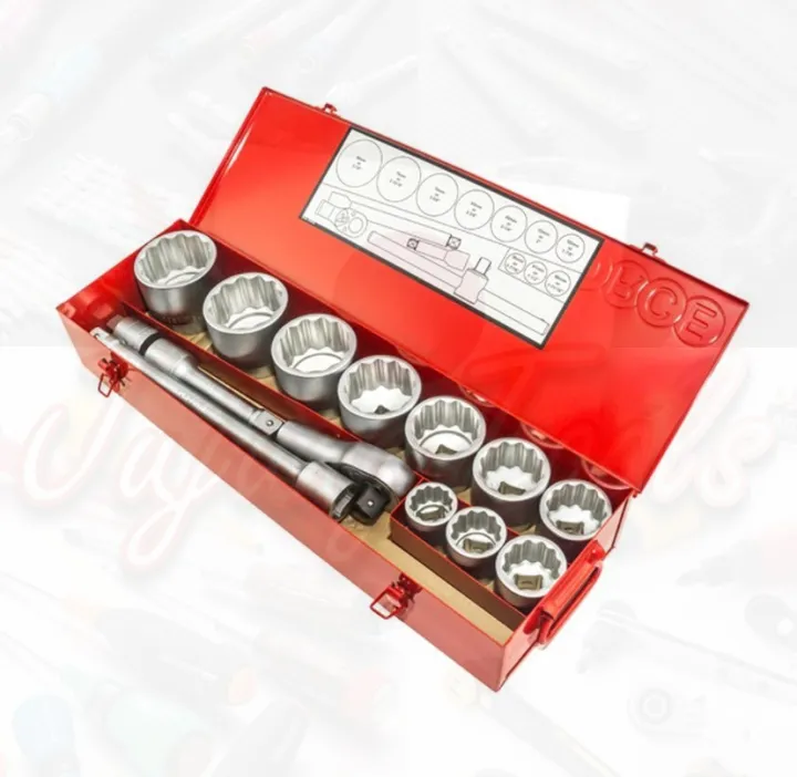 FORCE 8141 ลูกบล็อก ลูกบล็อค ลูกบล๊อก ชุดลูกบ็อกซ์ ขนาด 1นิ้ว 14ชิ้น 12PT | Lazada.co.th