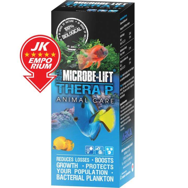 Microbe-Lift Thera P Fish Care 473ml TheraP Beneficial Bacteria PSB Bio ...