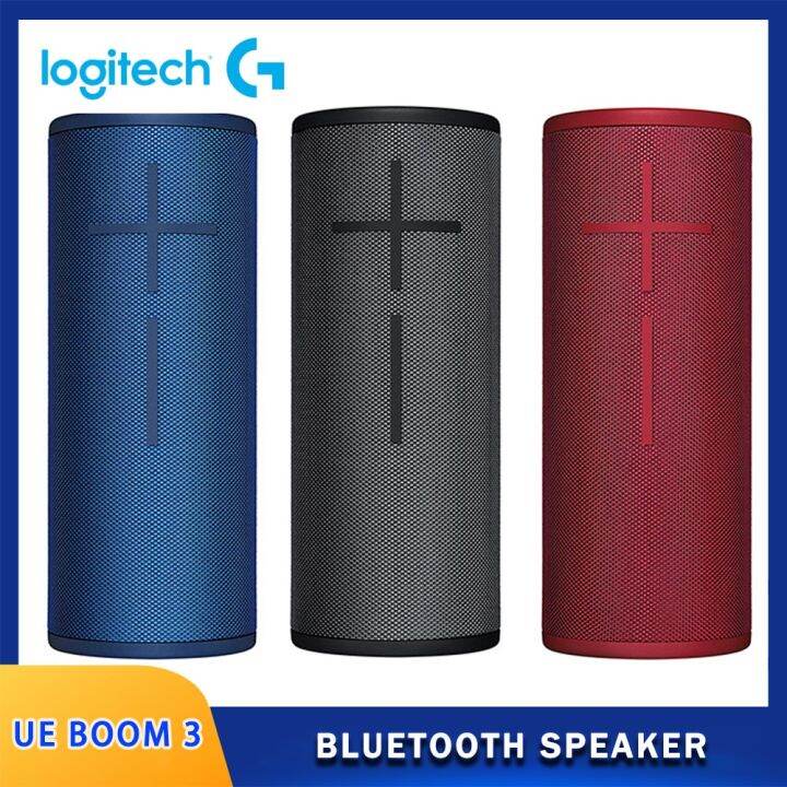 ลำโพง Logitech ของแท้ Ultimate Ears UE Boom 3แบบพกพากันน้ำไร้สายลำโพง ...