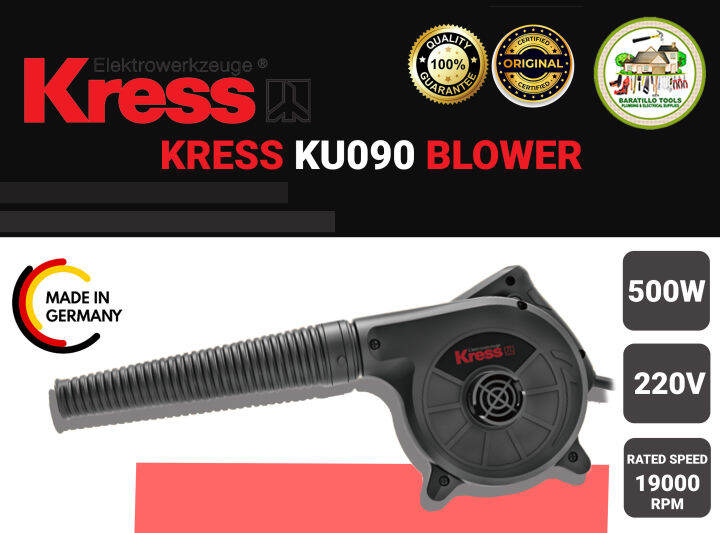 Kress KU090 blower 500W | Lazada PH