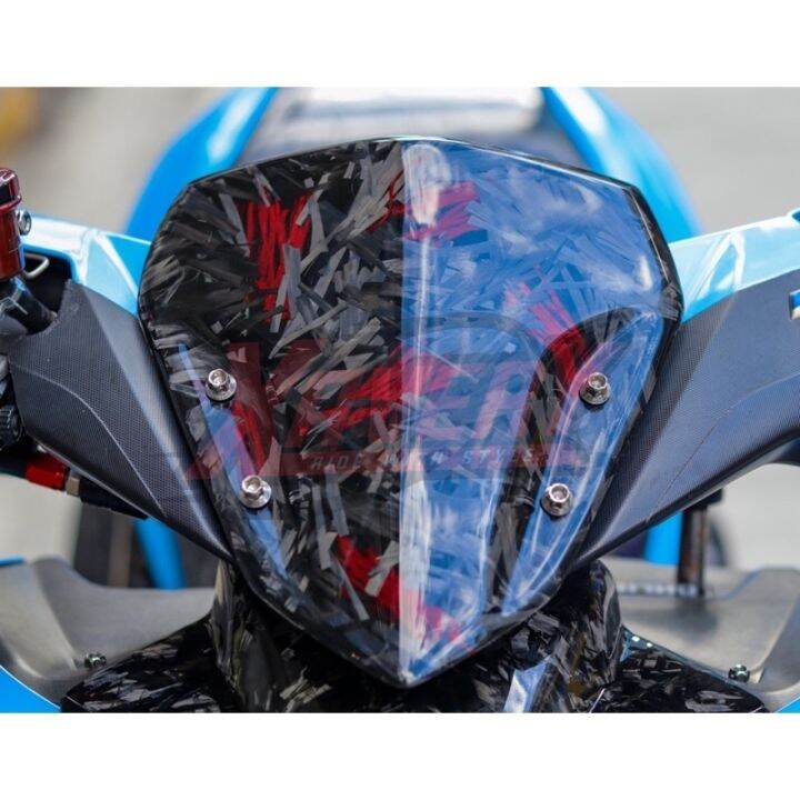 ღForged Carbon Fiber Visor for Aerox v1 and v2 (Diffeent Designs of ...
