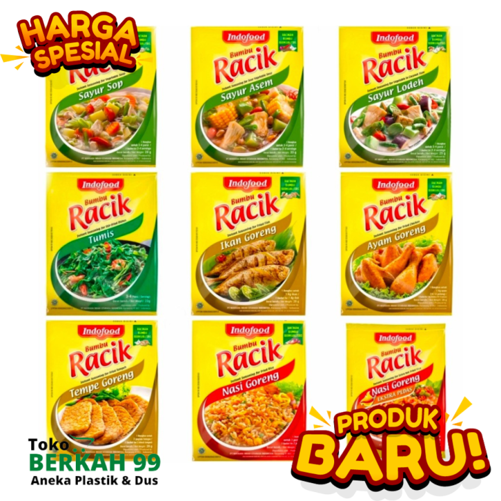Racik indofood 10 SACHET bumbu kering instant | Lazada Indonesia