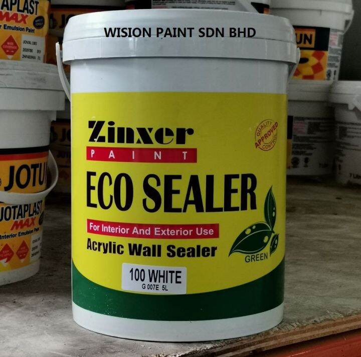 ZINXER Eco Sealer - Acrylic Wall Sealer 5 ltr | Lazada