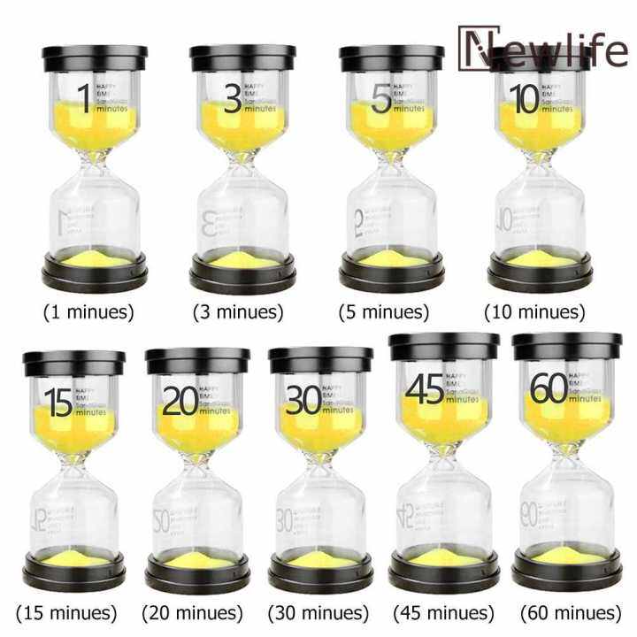 Hourglass Sandglass Sand Clock Timers Children Brushing Timer Home ...