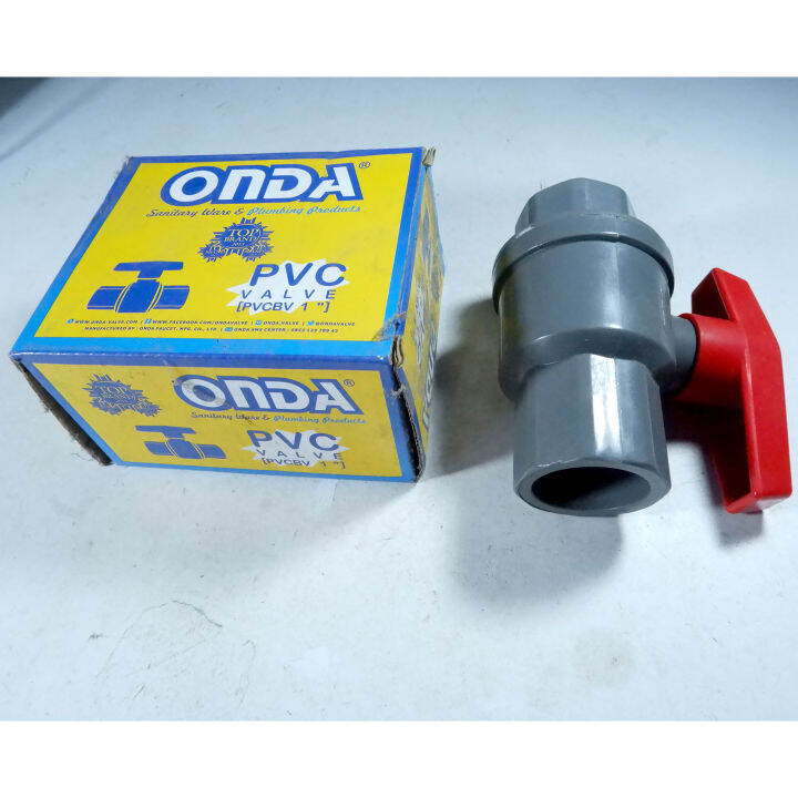 Ball Valve Onda PVC / Stop Kran Onda PVC 1 in | Lazada Indonesia