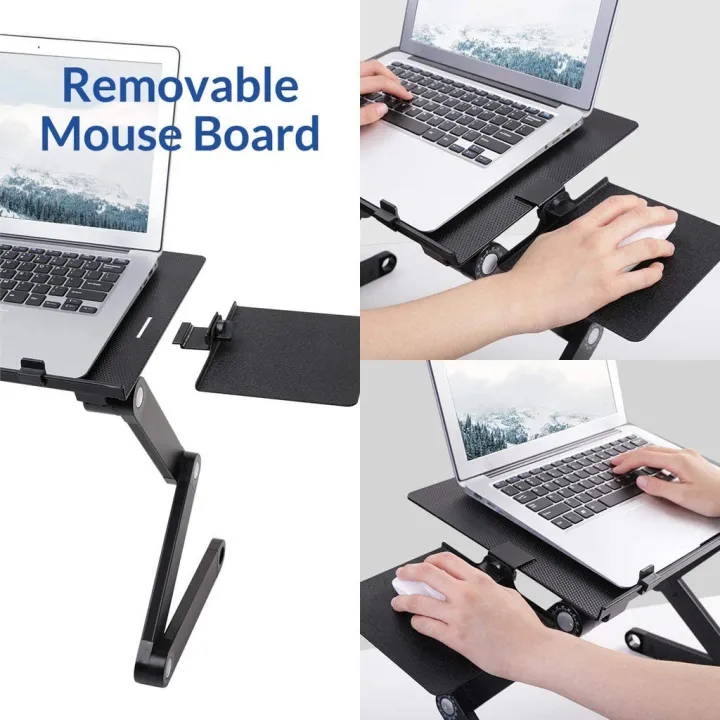 ho- T8 Multi-functional and Foldable Laptop Table (Bk | Lazada PH