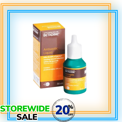 BETADINE Antiseptic Liquid 30ml | Lazada