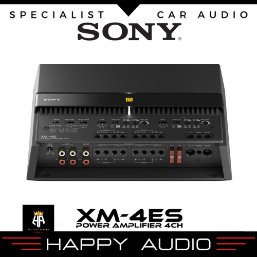 Power Amplifier 4 Channel SONY XM-4ES Class D ORIGINAL GARANSI RESMI ...