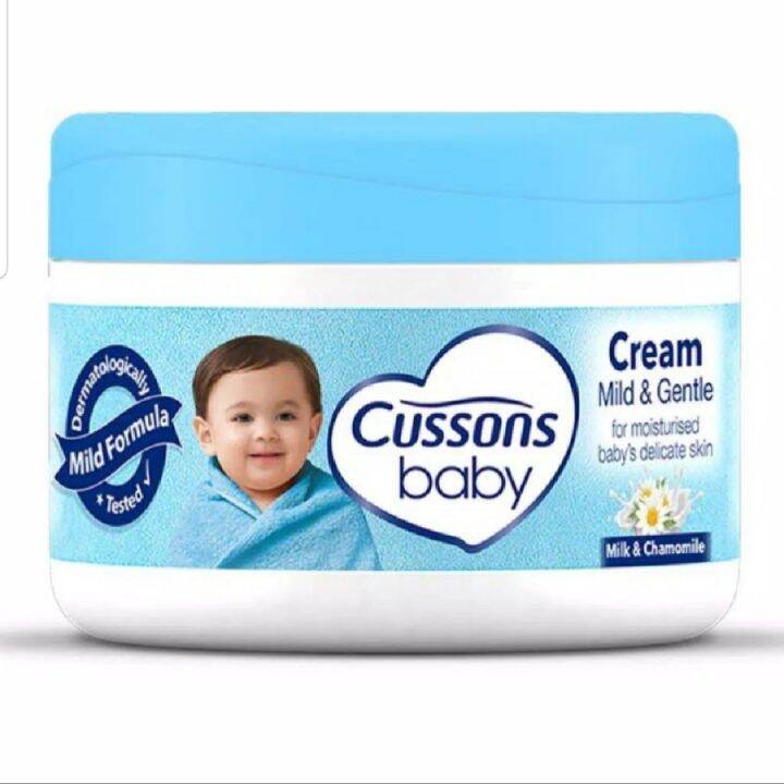 Cussons Baby Cream 50 gr Krim Bayi Cusson Baby Cream - Biru | Lazada ...